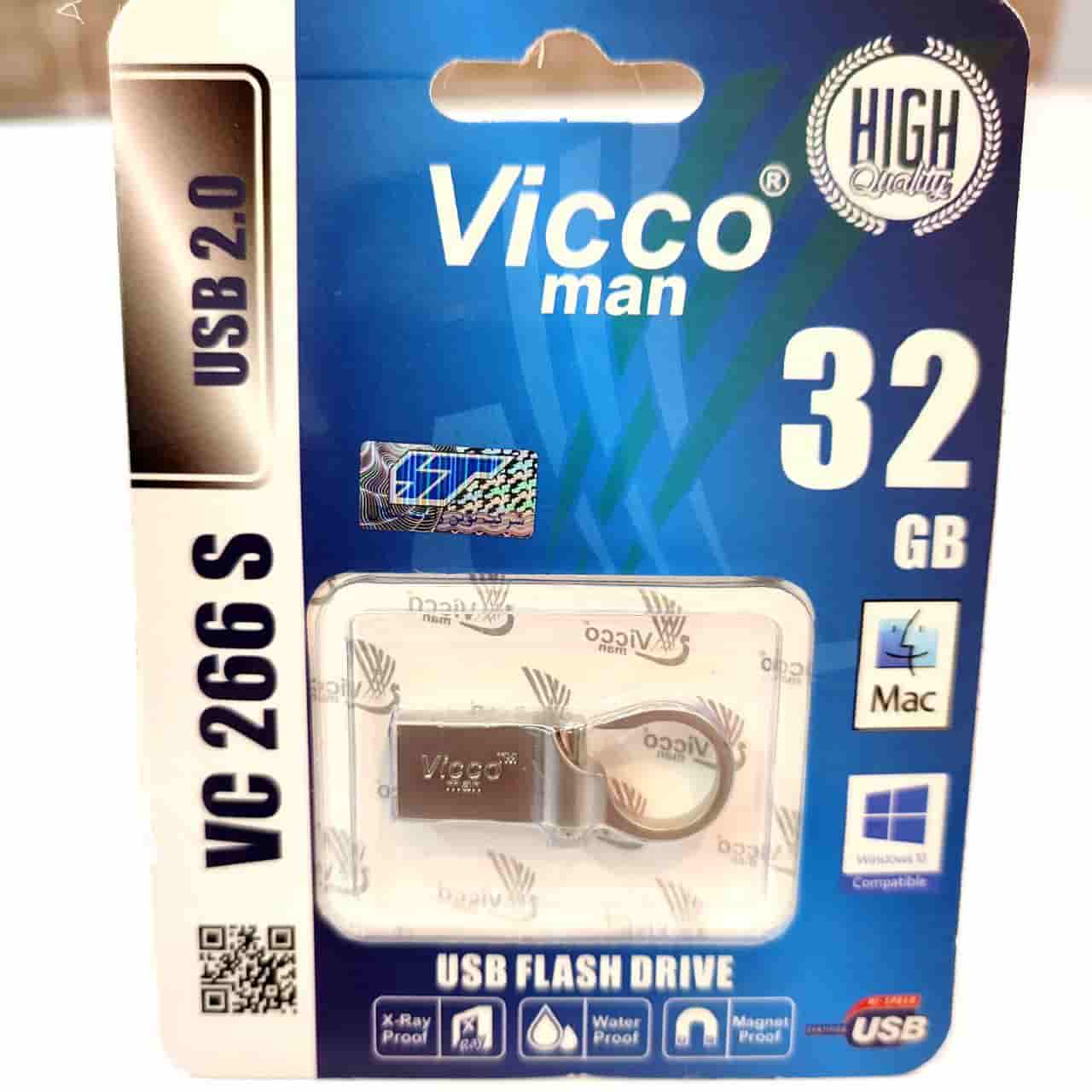 خرید و قیمت فلش مموری VICCO VC266S 32G usb 2.0 - فروشگاه اینترنتی رویال